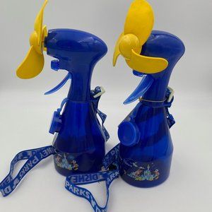 Disney | Other | Lot Of 2 Walt Disney World Parks Misting Water Spray ...